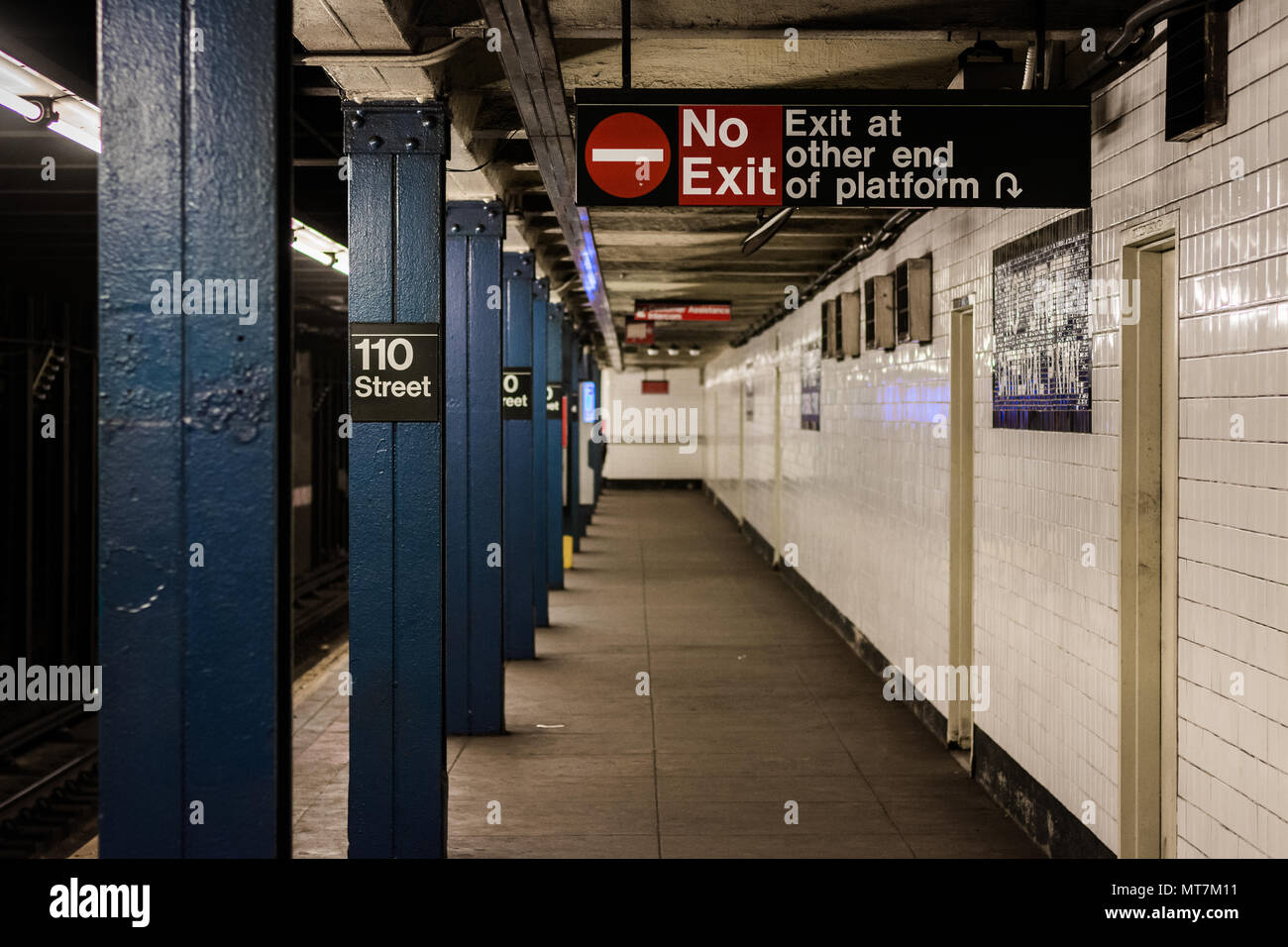 110th street hi-res stock photography and images - Alamy