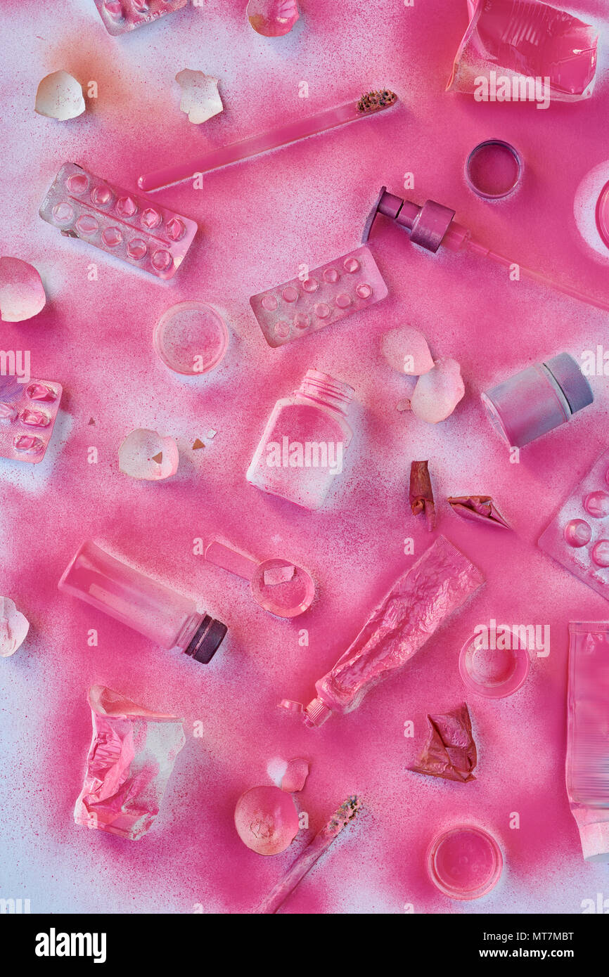 Plastic Waste Background Stock Photo - Alamy