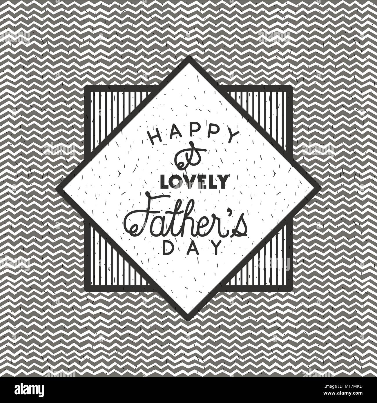 happy fathers day card emblem Stock Vector Image & Art - Alamy