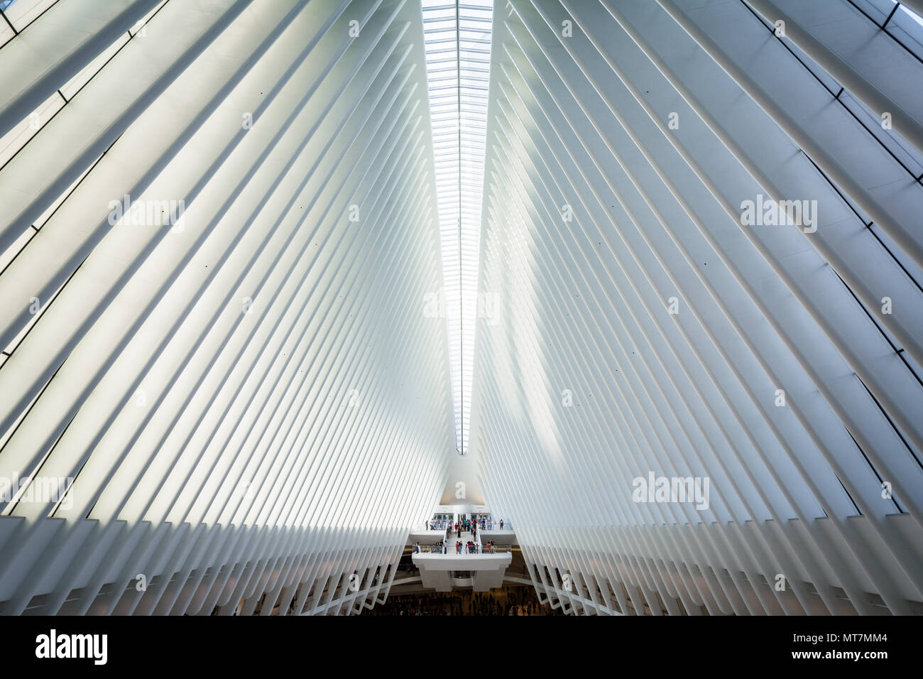 The Oculus, at the World Trade Center in Lower Manhattan, New York City ...