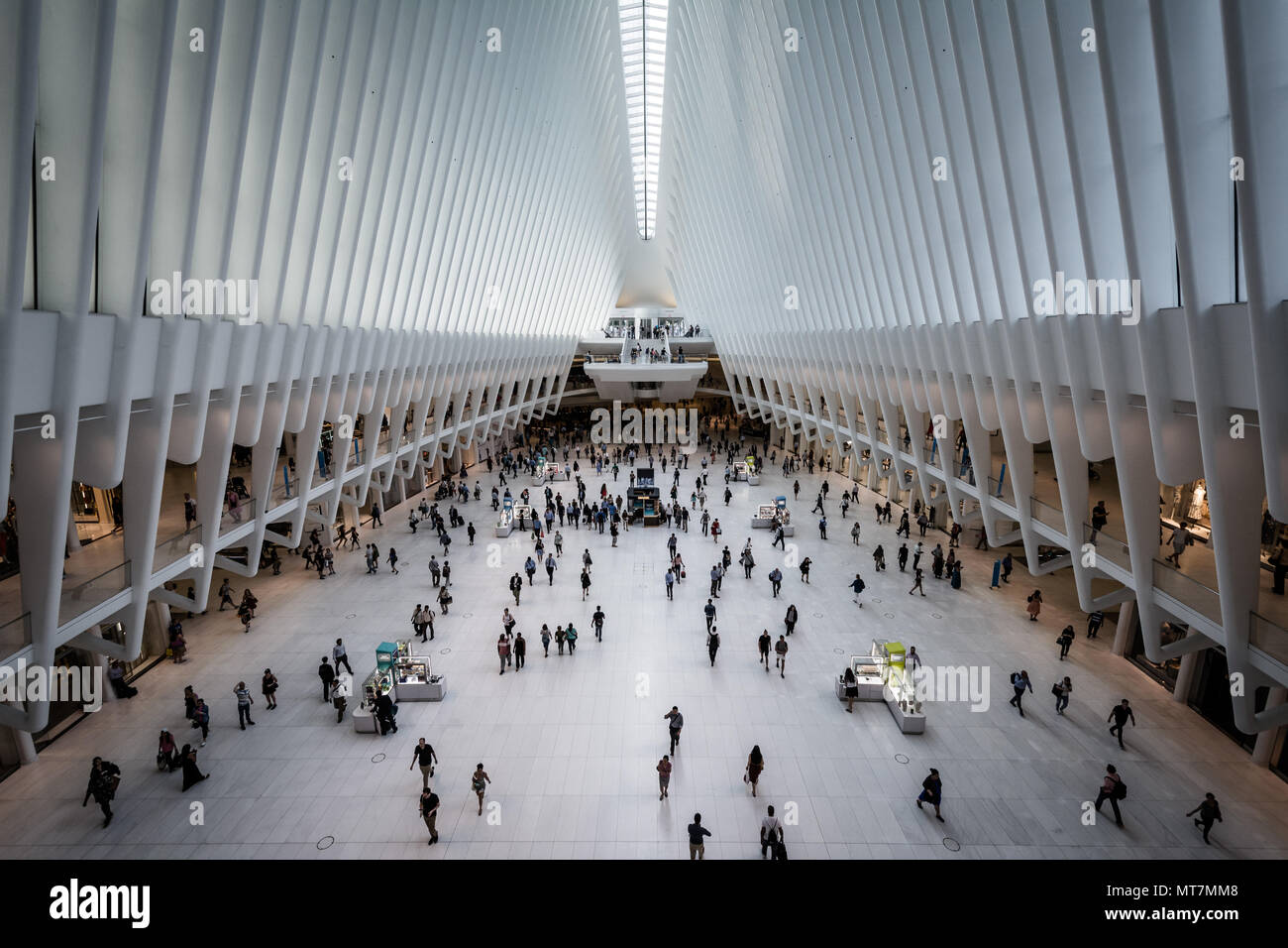 The Oculus, at the World Trade Center in Lower Manhattan, New York City ...