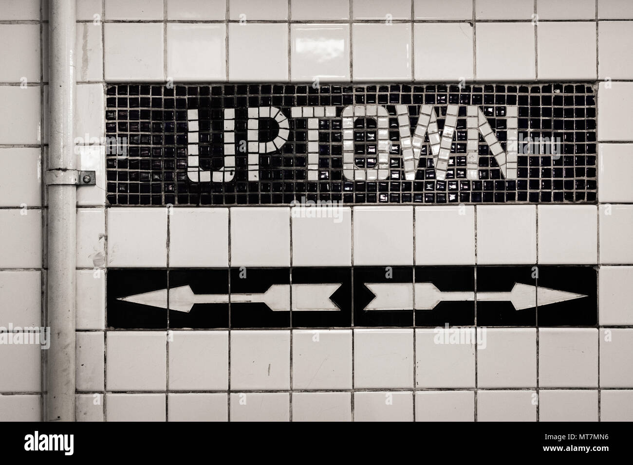 Uptown subway hi-res stock photography and images - Alamy
