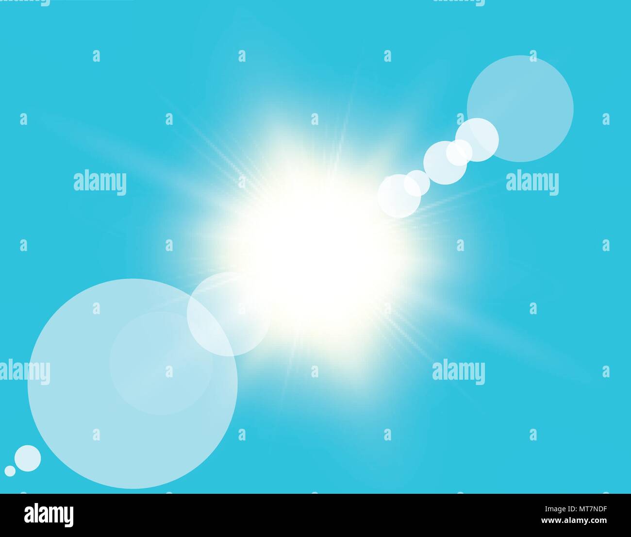 White sun burst in Stock Vector Images - Alamy