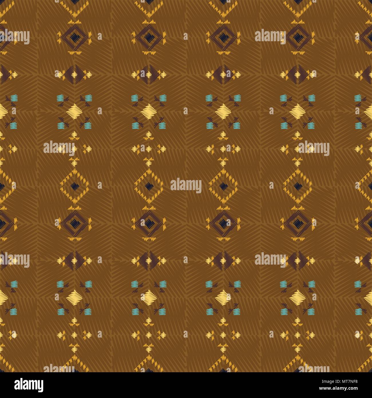 Geometric ethnic seamless pattern Stock Vector Image & Art - Alamy