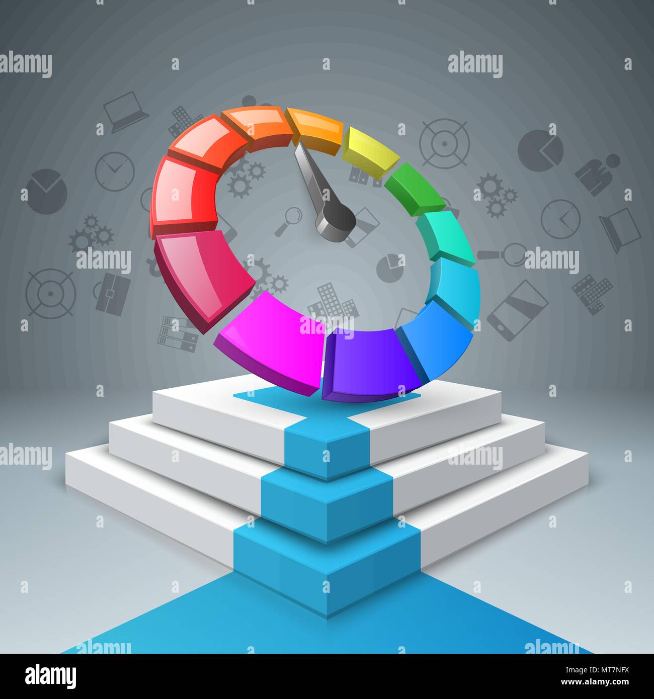 Infographic design white paper Stock Vector Images - Alamy