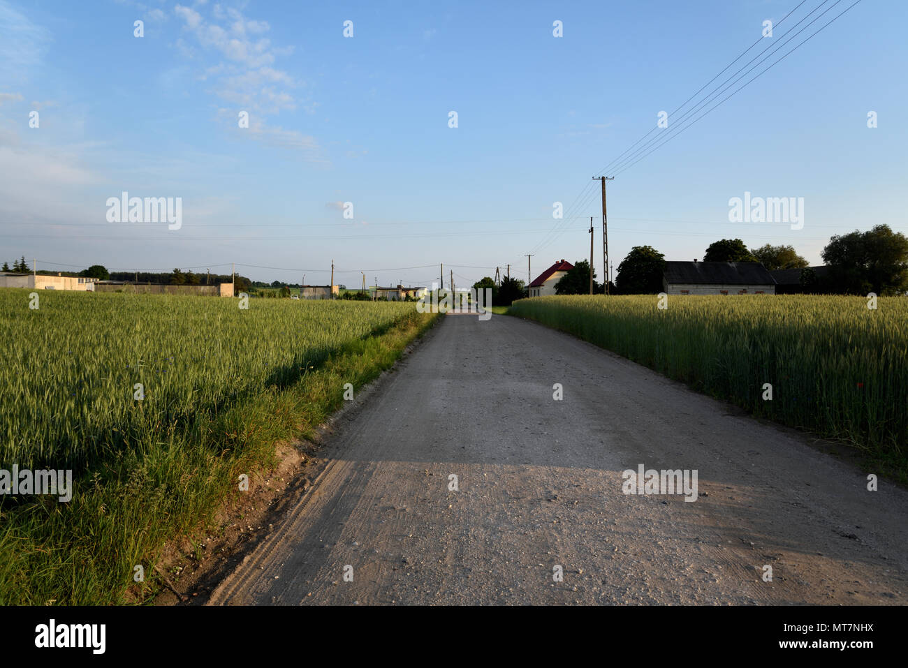 Polish flat landscape hi-res stock photography and images - Alamy