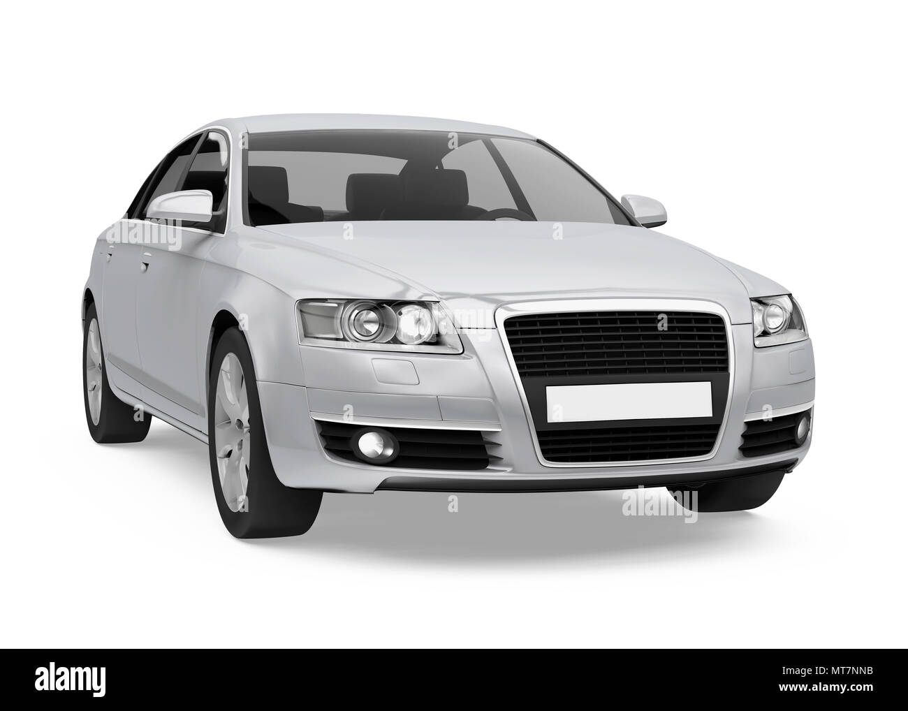 Luxury Sedan Car Isolated Stock Photo - Alamy