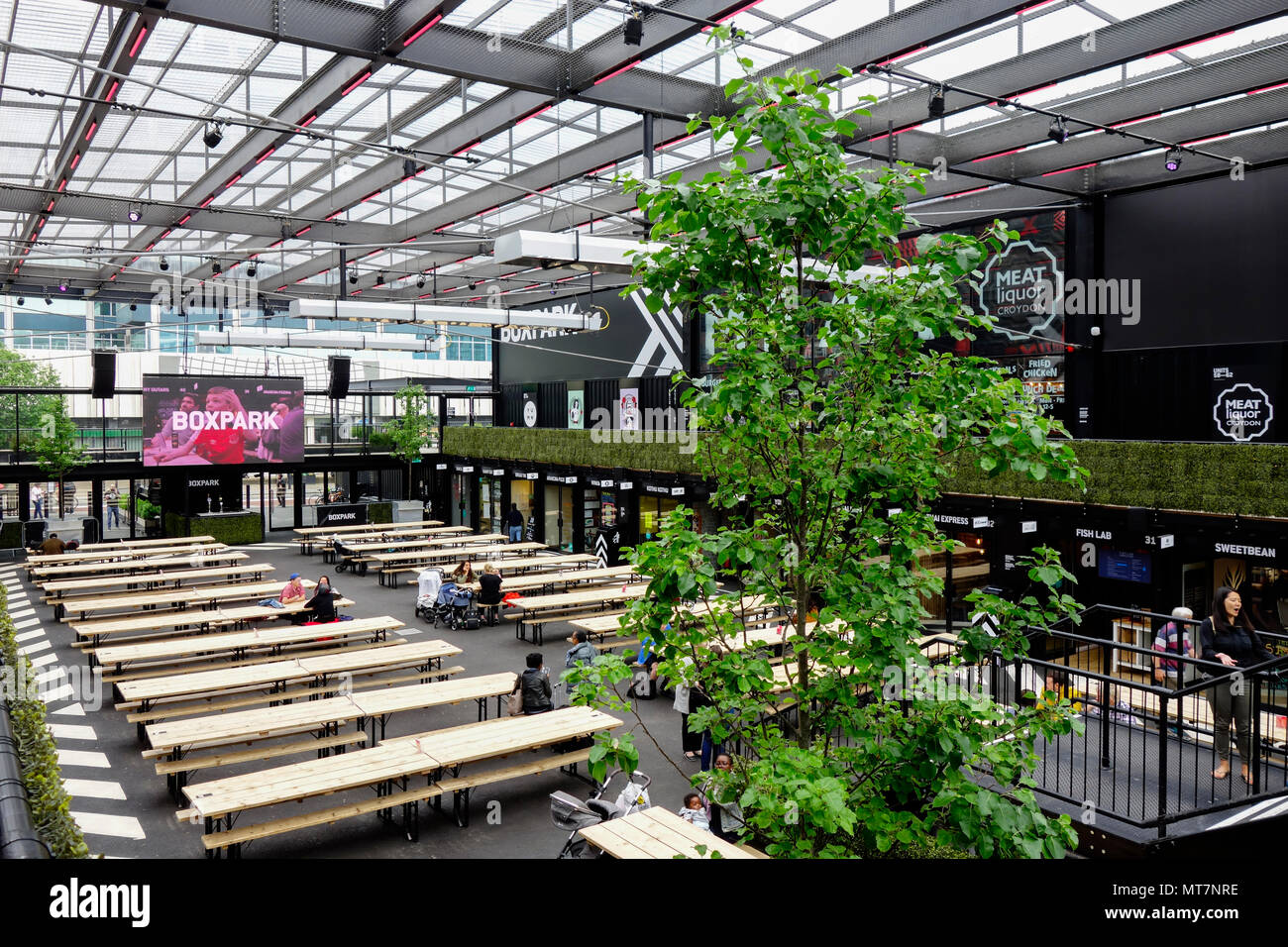 Boxpark sign hi-res stock photography and images - Alamy