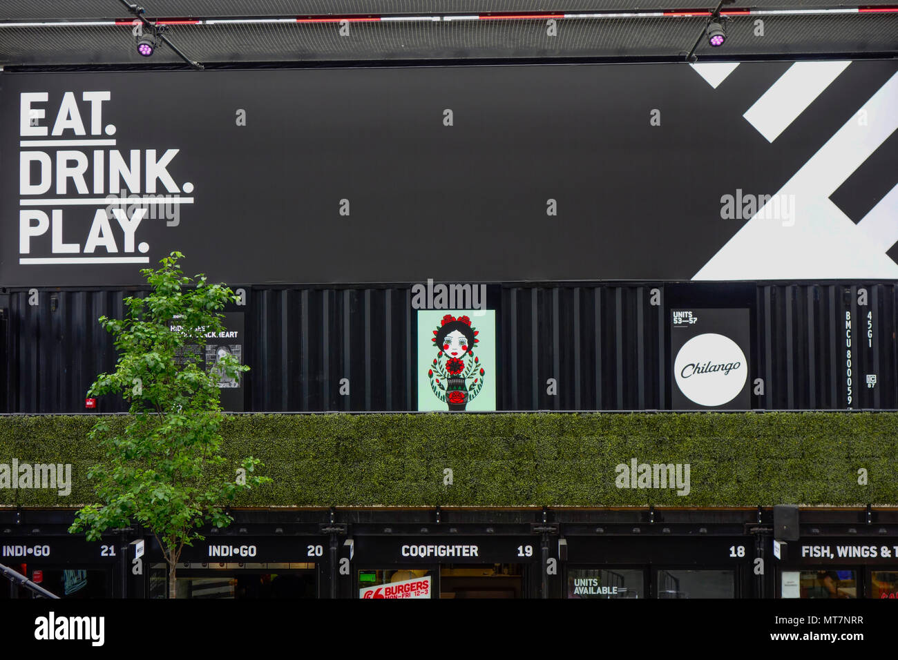 Boxpark sign hi-res stock photography and images - Alamy