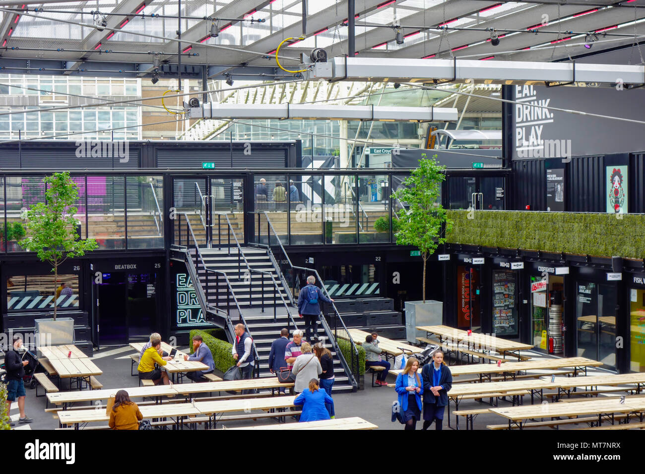 Food east croydon hi-res stock photography and images - Alamy