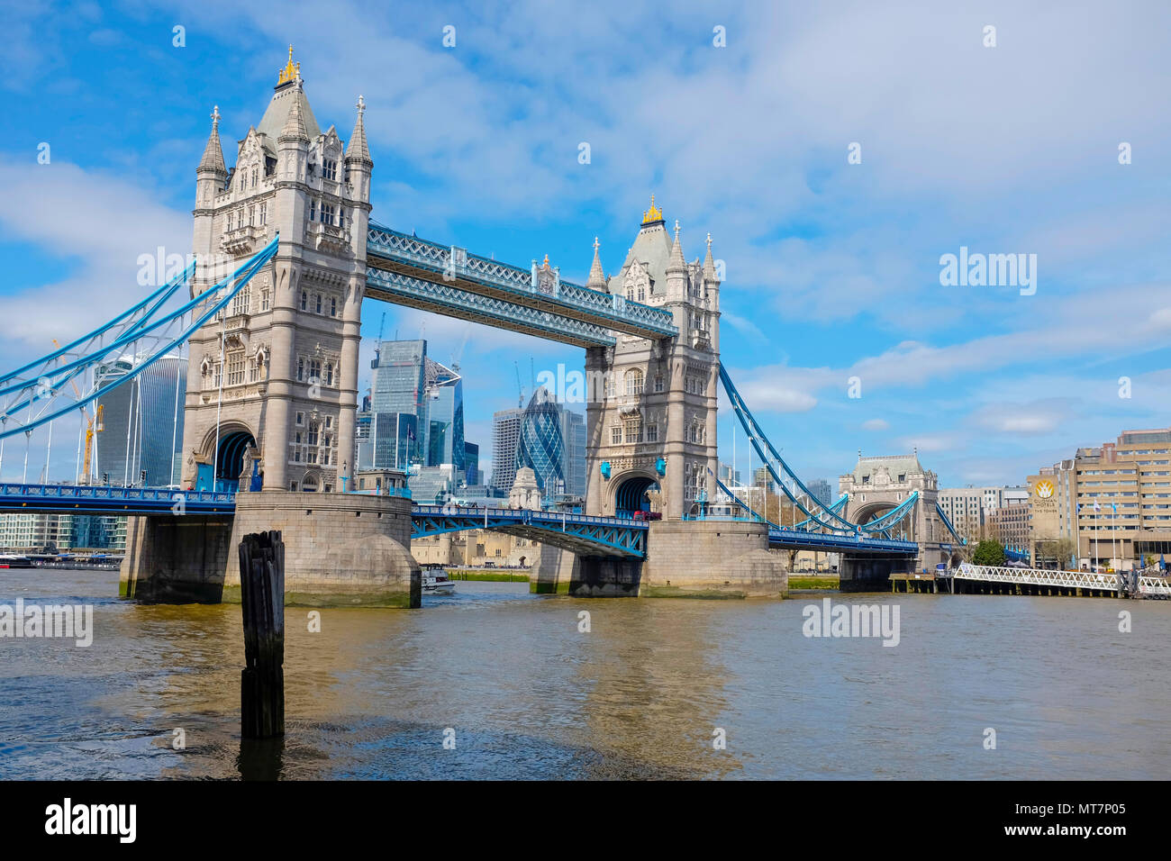 Low Level View Of London Bridge High Resolution Stock Photography and ...