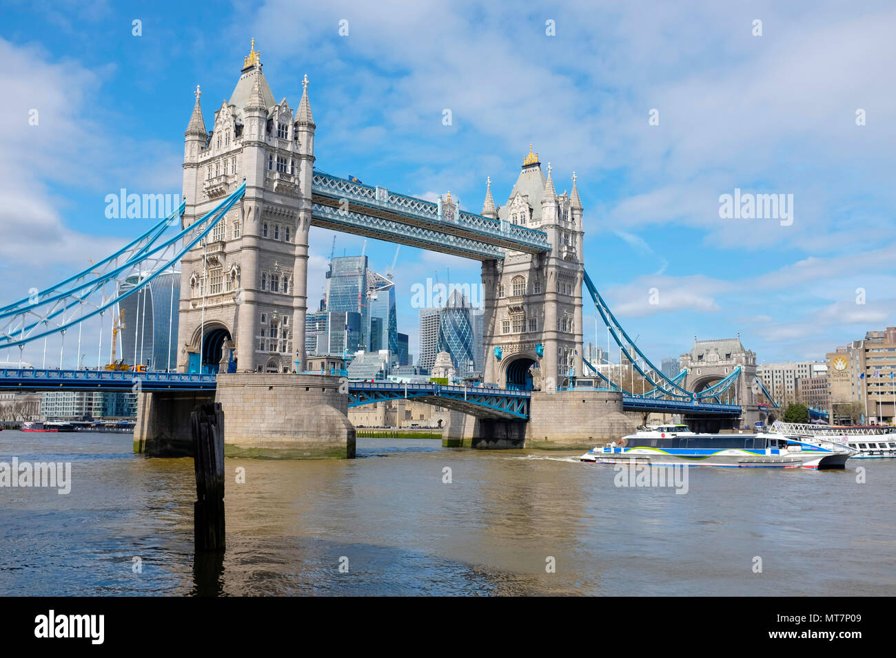 Low Level View Of London Bridge High Resolution Stock Photography and ...