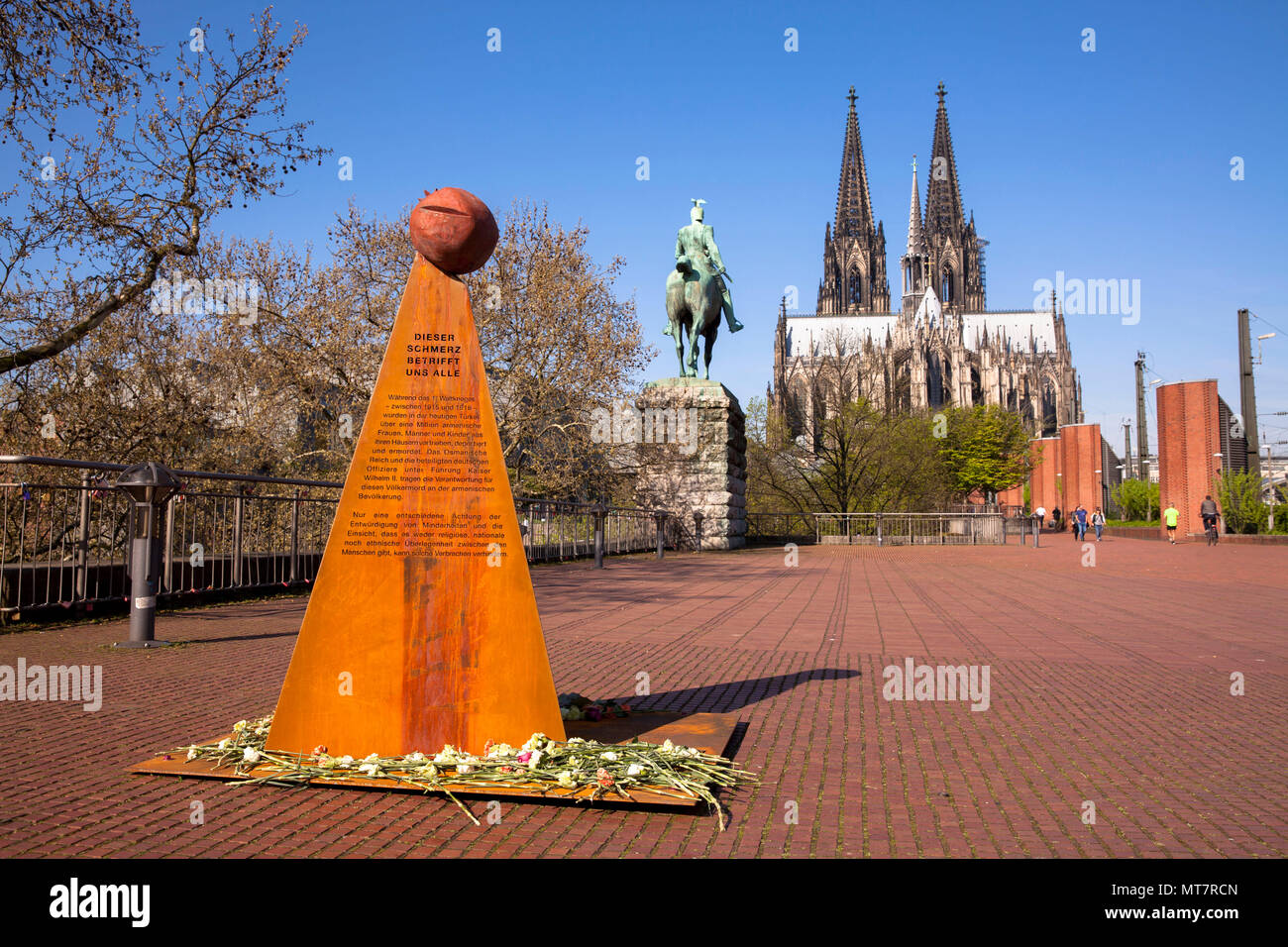 memorial in memory of the genocide of the Armenians in the Ottoman ...