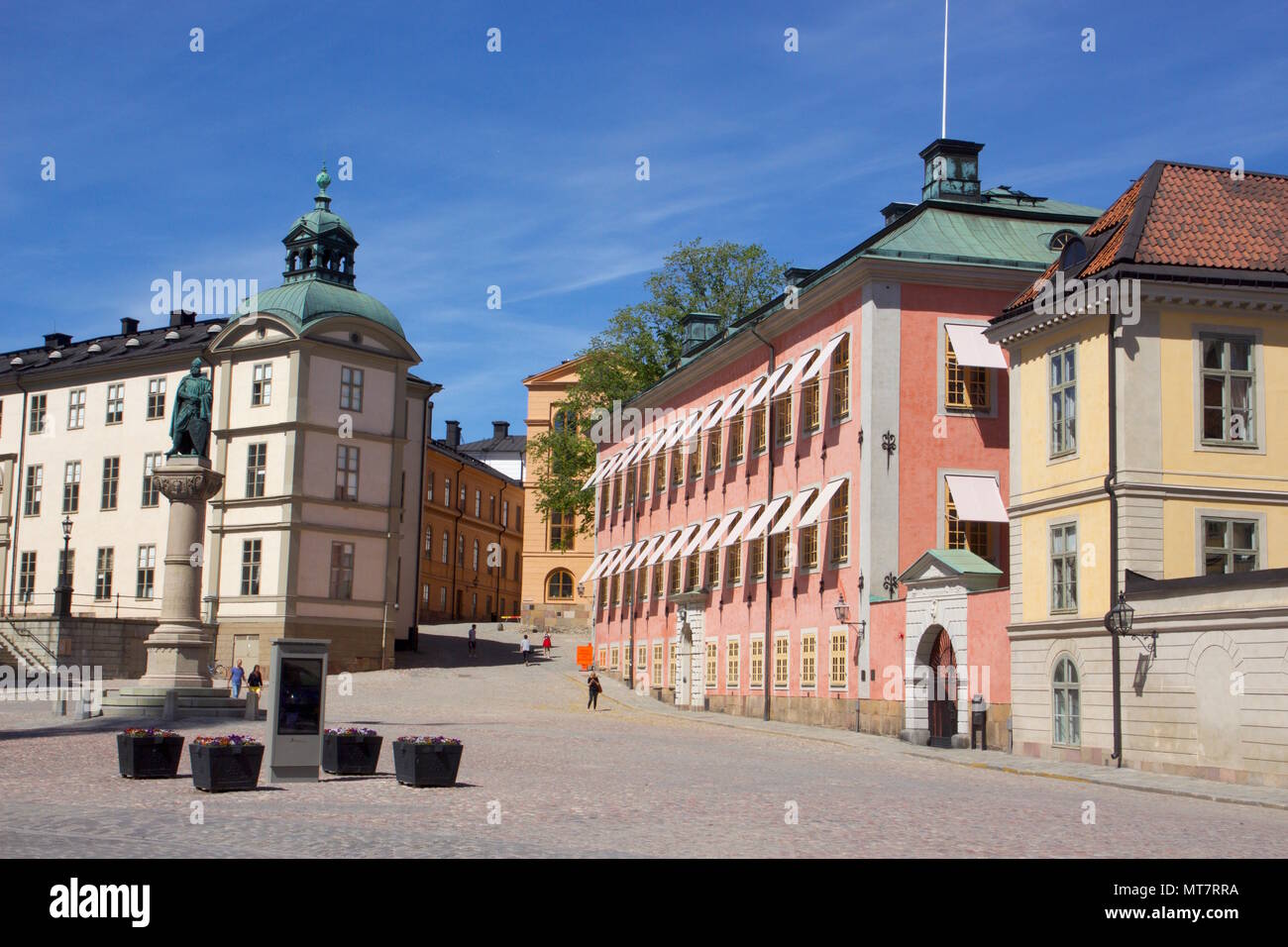 The central public square called Birger Jarls torg in Riddarholmen ...