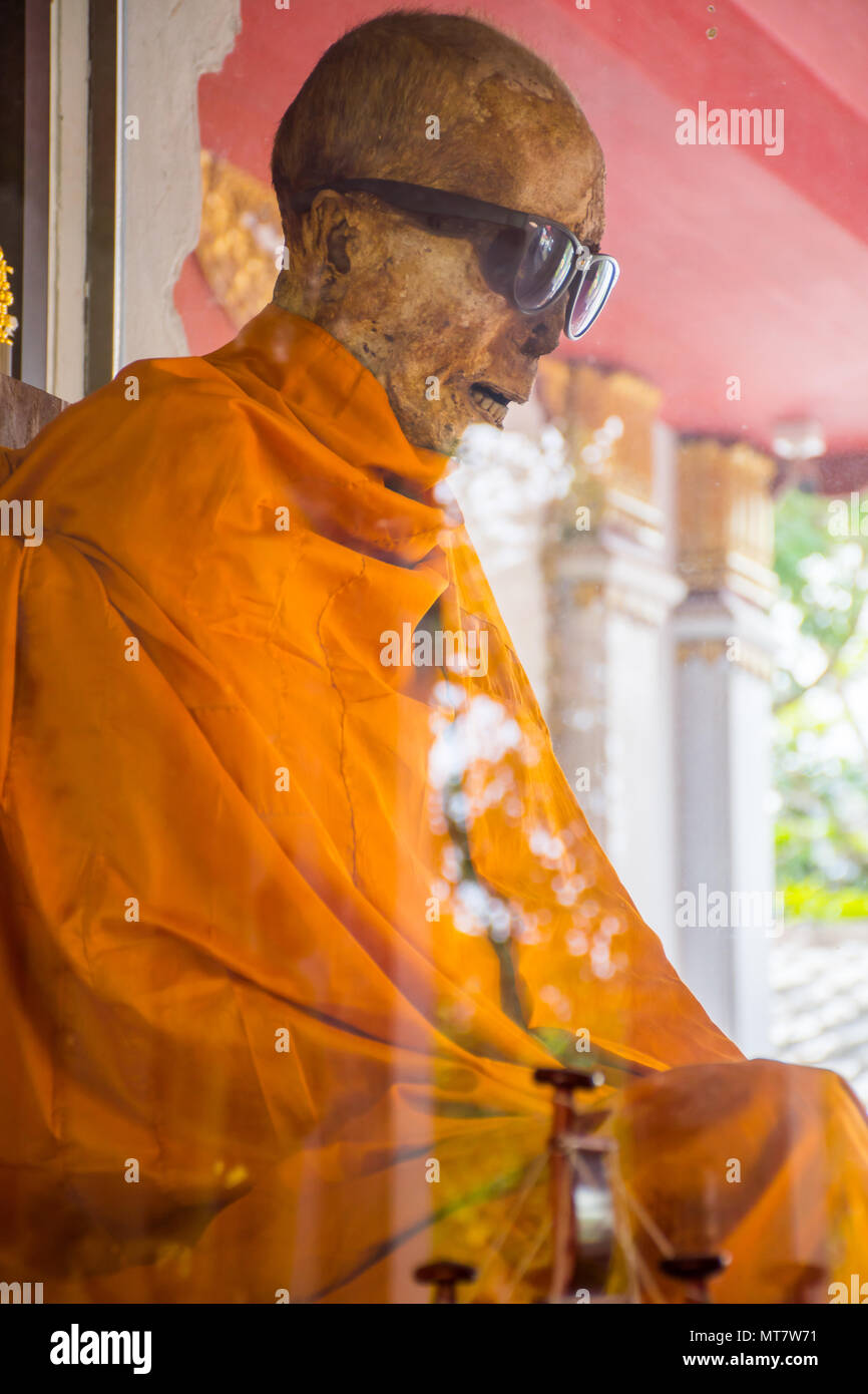 Mummified monk sculpture hi-res stock photography and images - Alamy