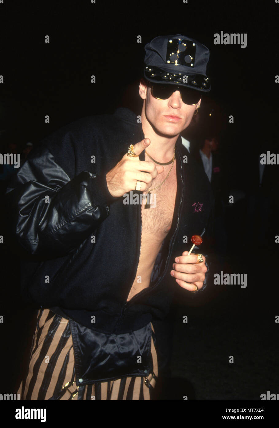 Vanilla Ice And Madonna Photo Shoot