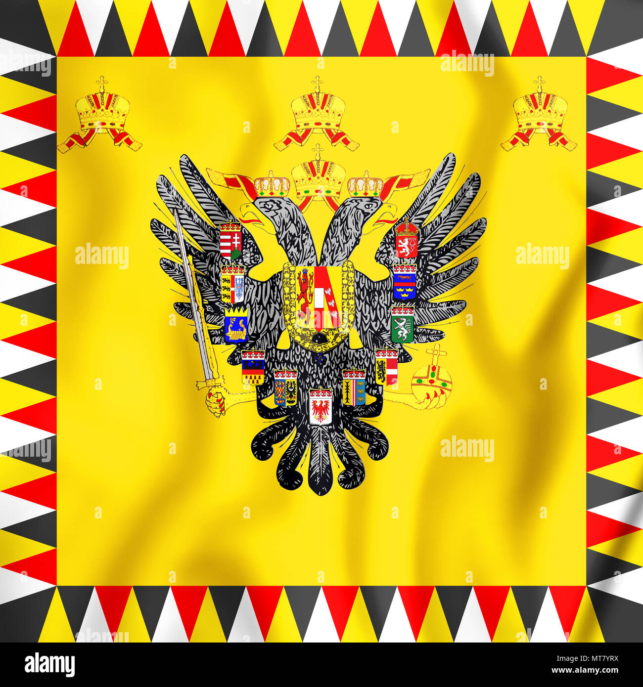 Austrian empire flag hi-res stock photography and images - Alamy