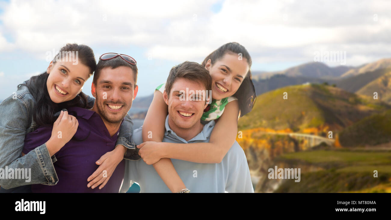 group of happy friends Stock Photo - Alamy