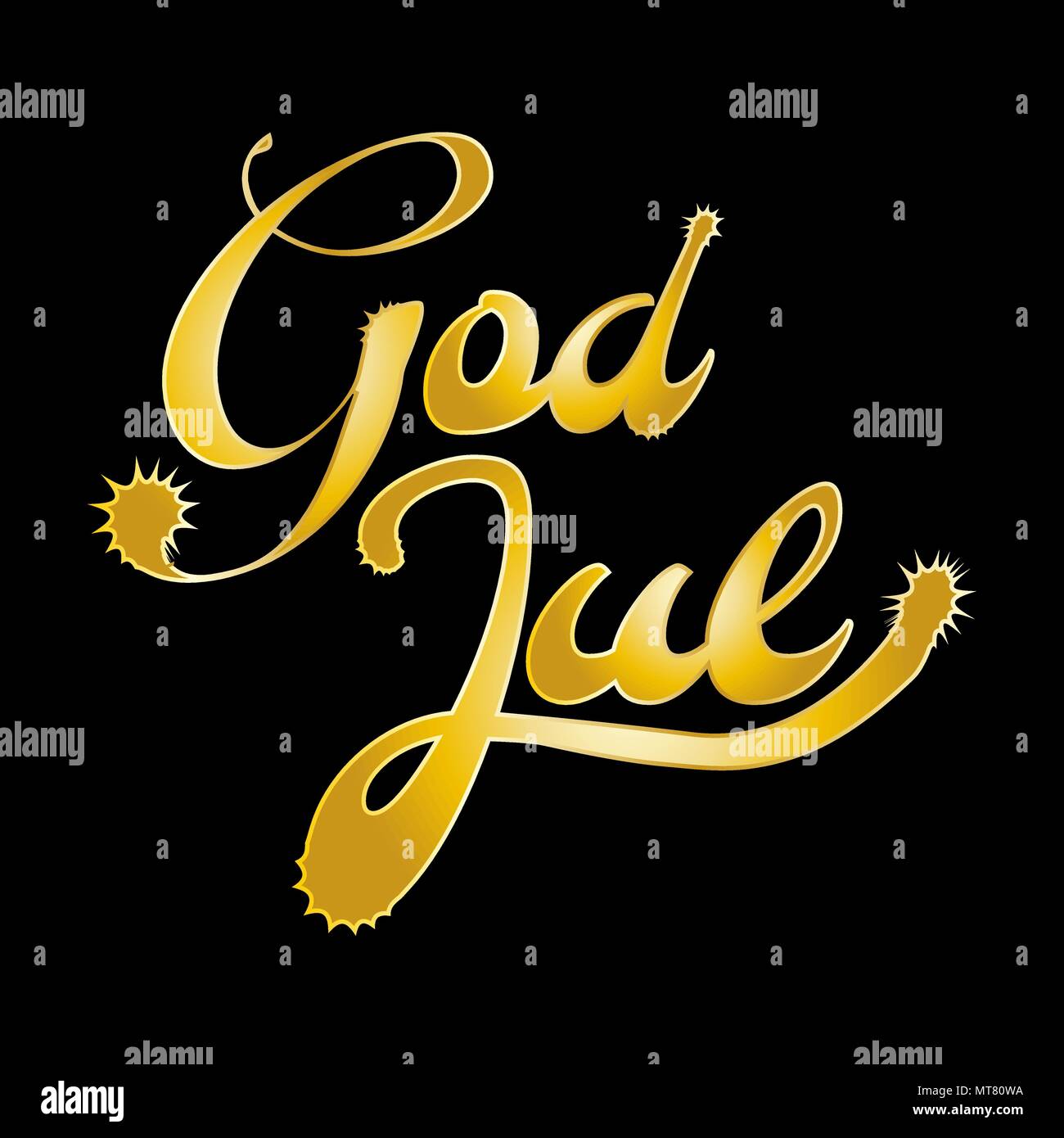 God Jul Font