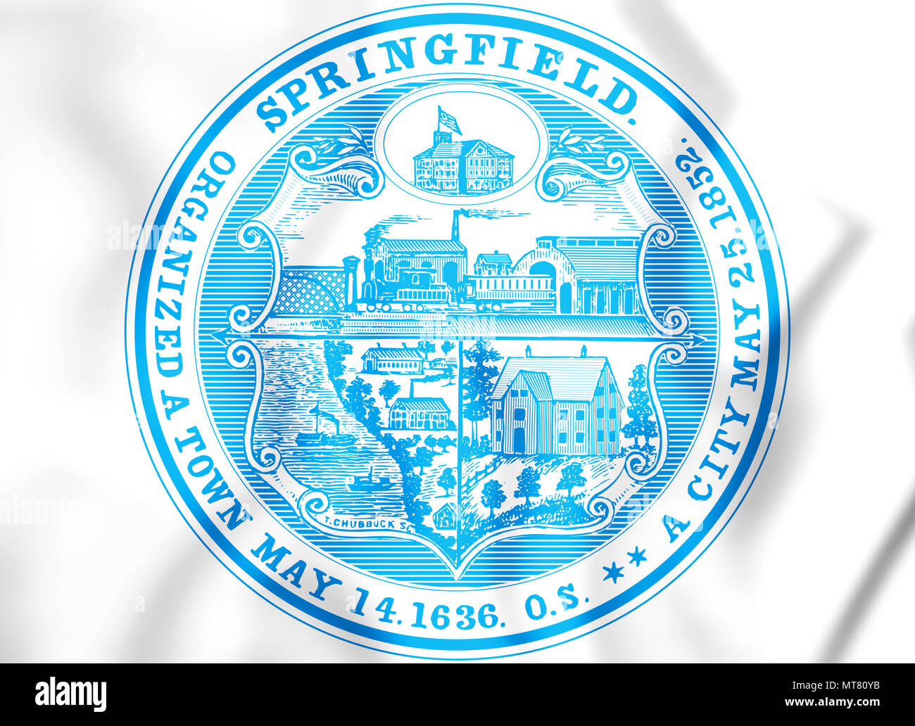 Flag of springfield hi-res stock photography and images - Alamy