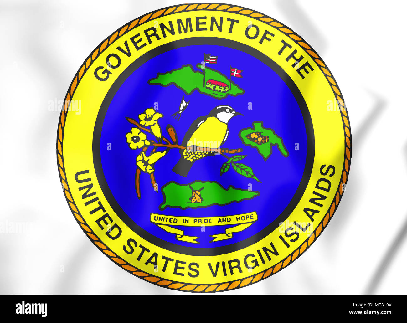 Flag of the u s virgin islands hi-res stock photography and images - Alamy