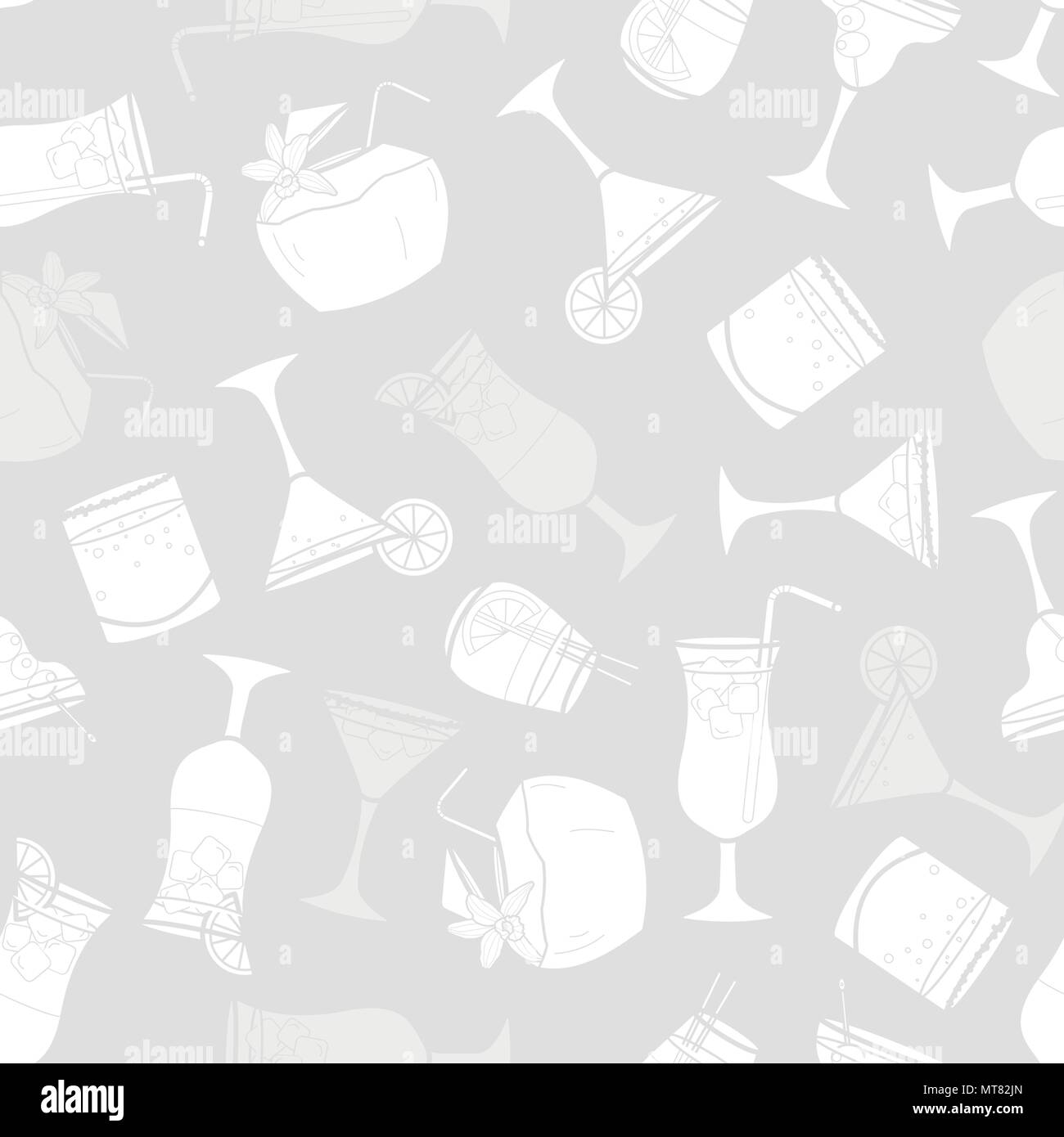 Tasty cocktail water on Stock Vector Images - Alamy