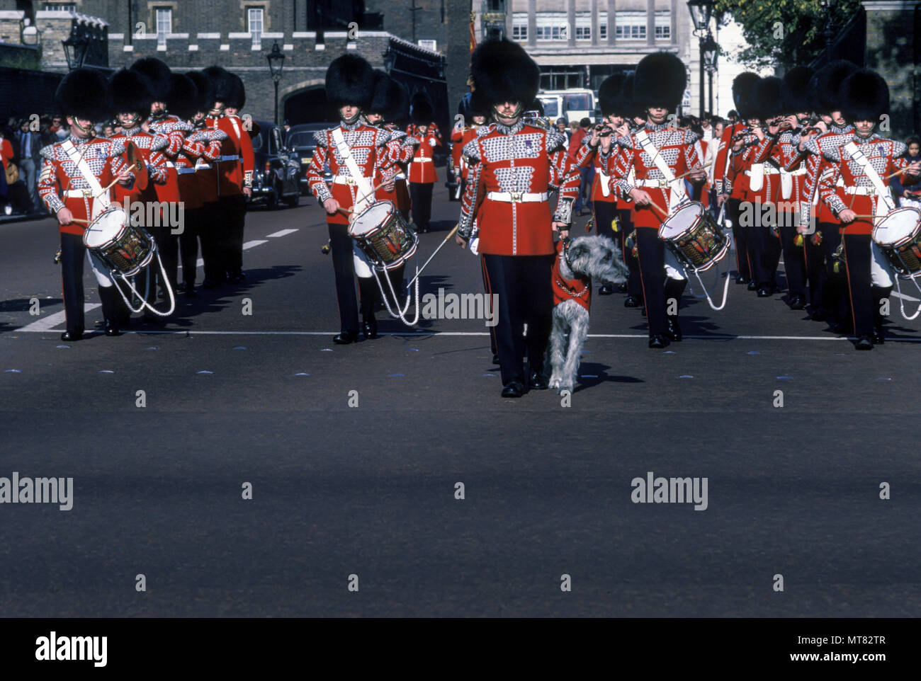 The irish guards band london hi-res stock photography and images - Alamy