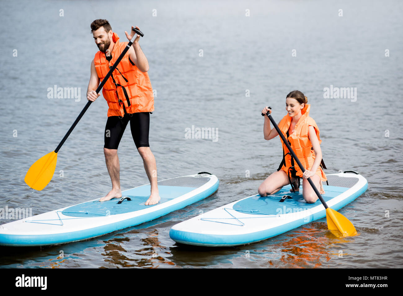 Stand up rowing board hi-res stock photography and images - Alamy