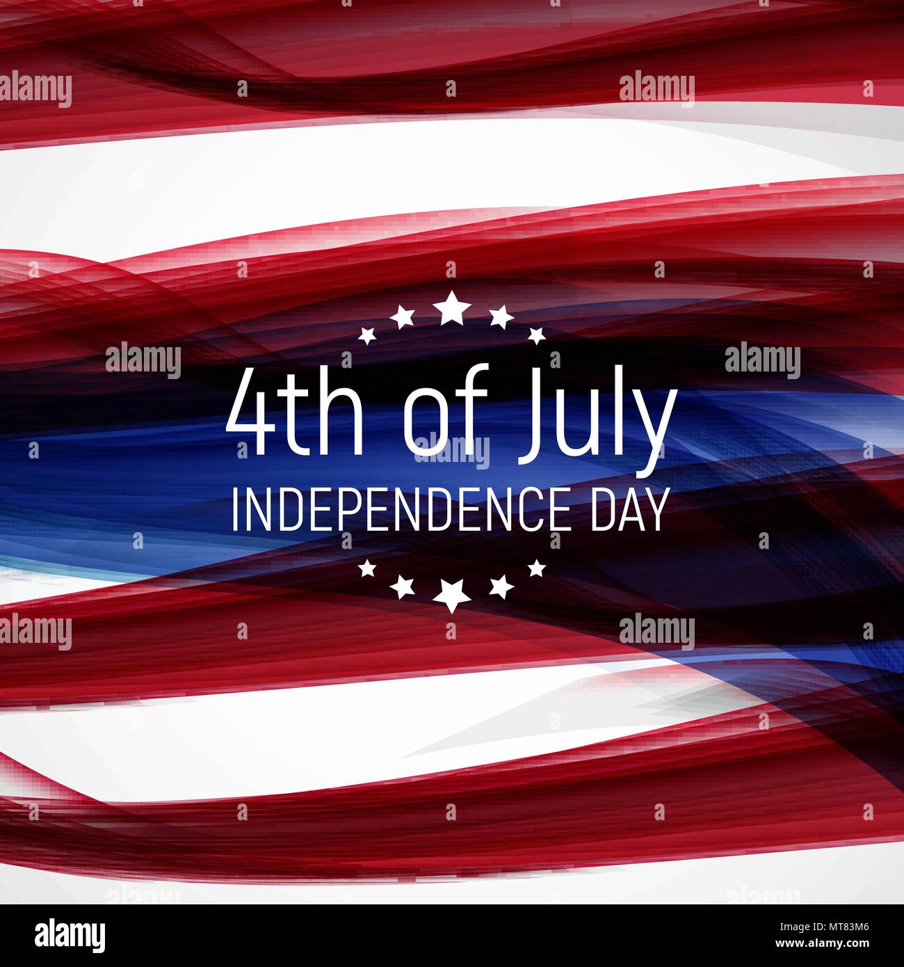Fourth of July, Independence day of the United States. Happy Birthday ...