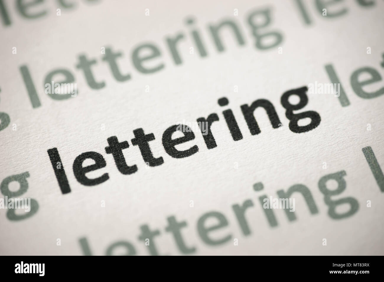 Document which lettering hi-res stock photography and images - Alamy