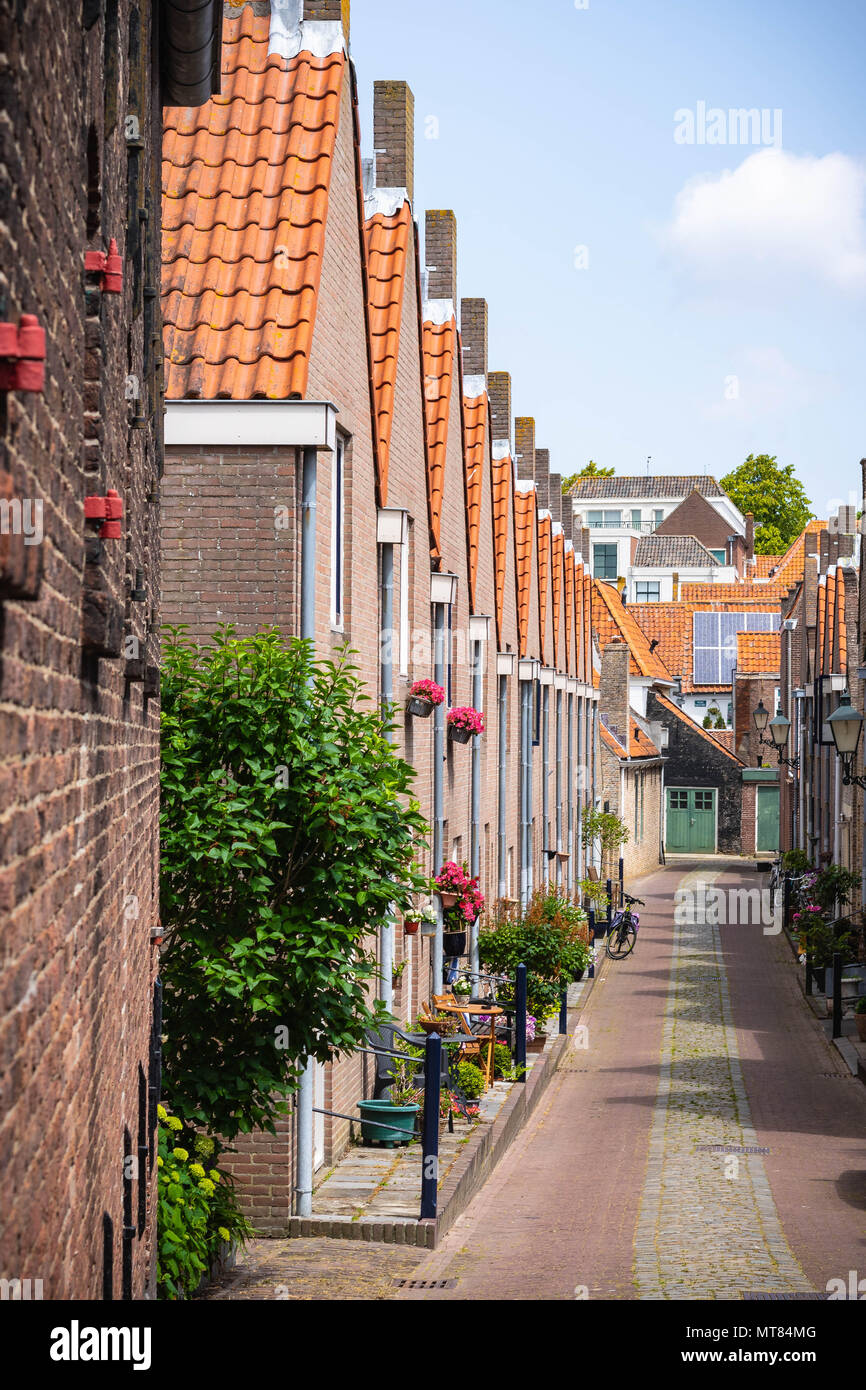 Dutch urban street Stock Photo - Alamy