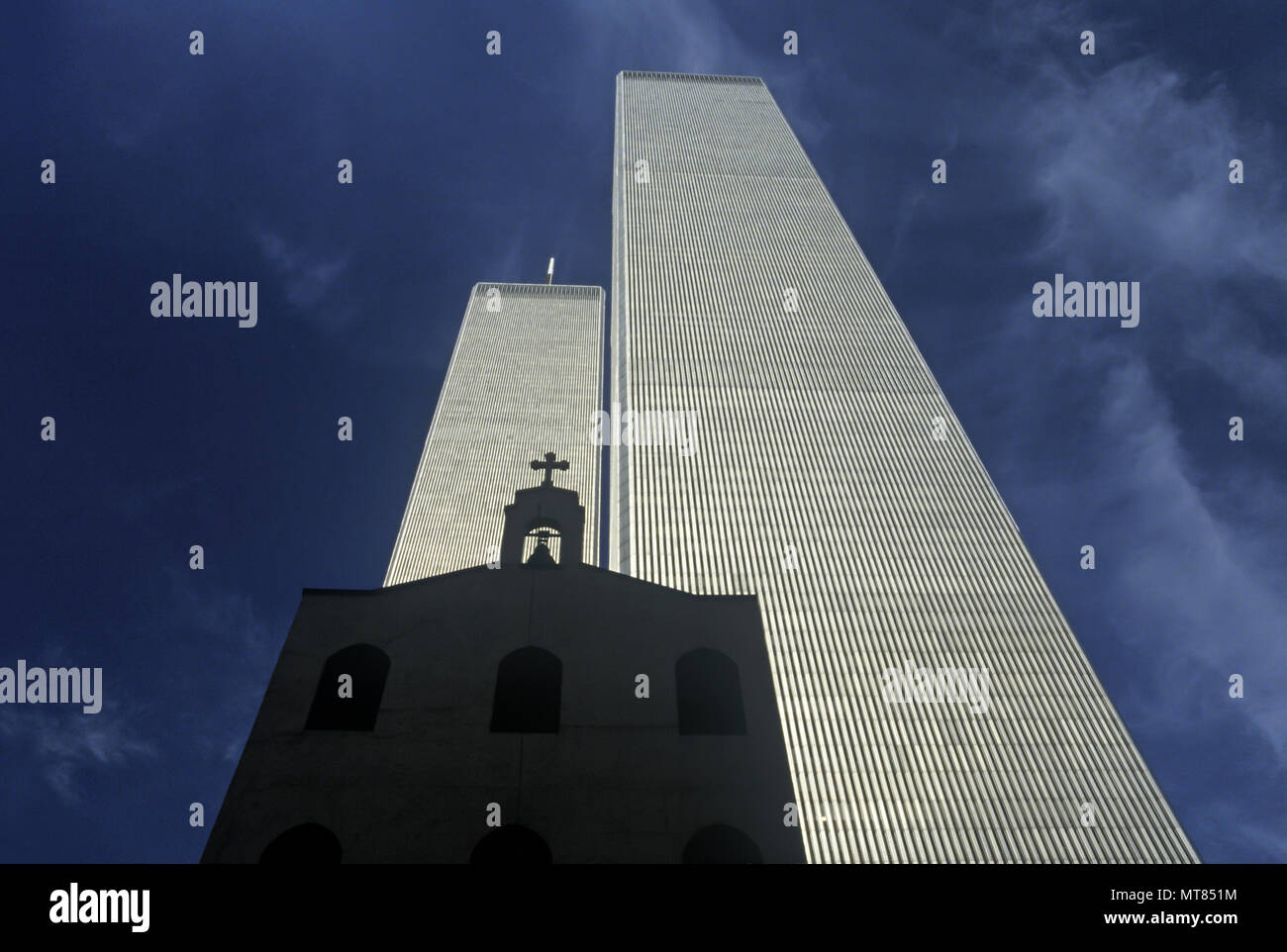 1988 HISTORICAL SAINT NICHOLAS GREEK ORTHODOX CHURCH TWIN TOWERS ...
