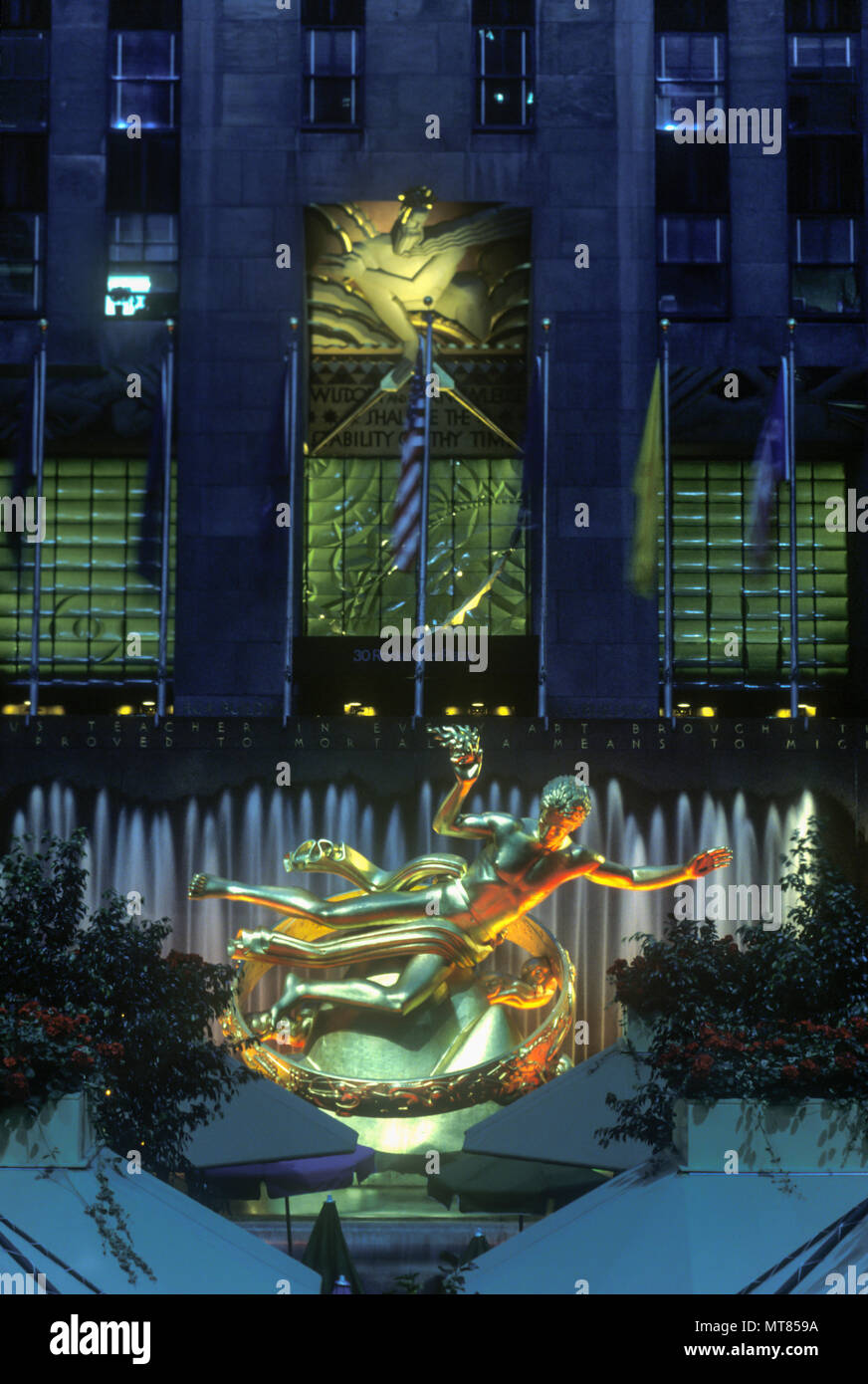 Historical rockefeller center hi-res stock photography and images - Alamy