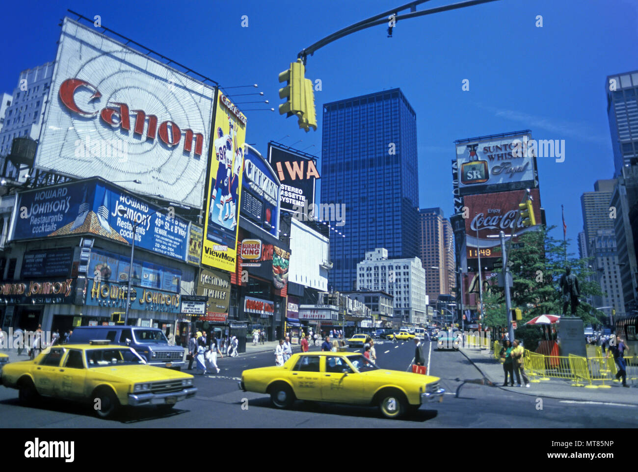 1988 HISTORICAL YELLOW CHEVROLET IMPALA TAXI CABS (©GENERAL MOTOR CORP ...