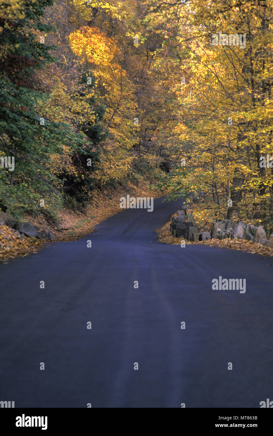 Rural roadscape hi-res stock photography and images - Alamy