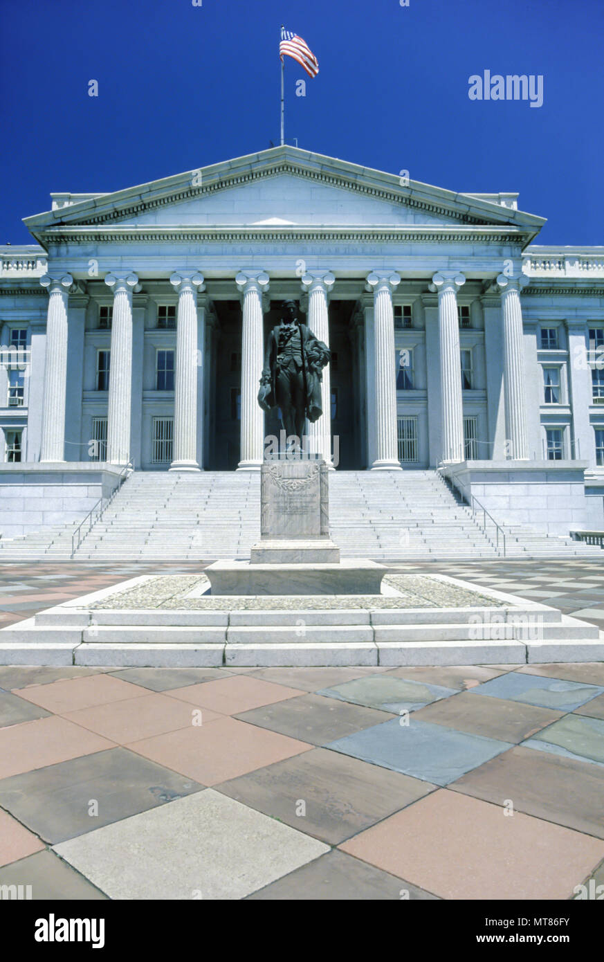 Treasury building washington hi-res stock photography and images - Alamy