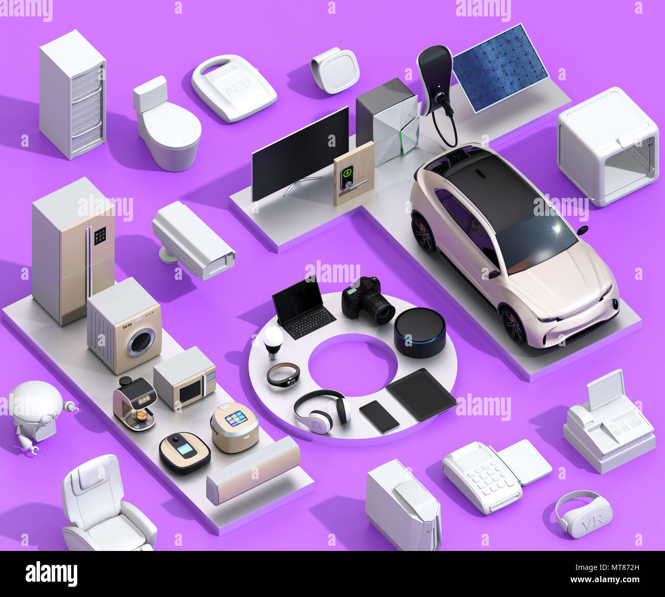 IoT text composed by smart appliances. Internet of Things and home ...