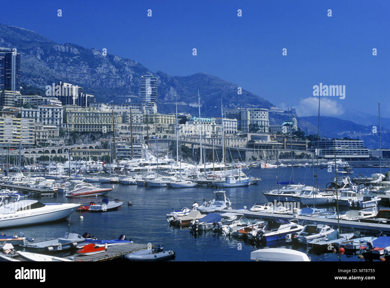 1988 HISTORICAL PORT HERCULES MONTE CARLO SKYLINE PRINCIPALITY OF ...