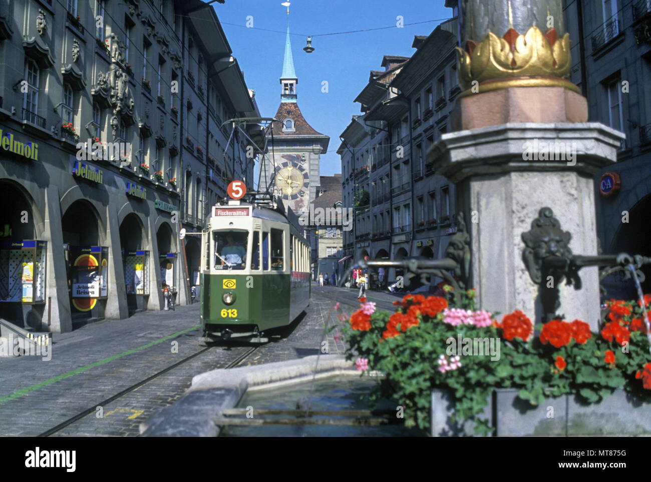 Old nostalgia tram hi-res stock photography and images - Alamy