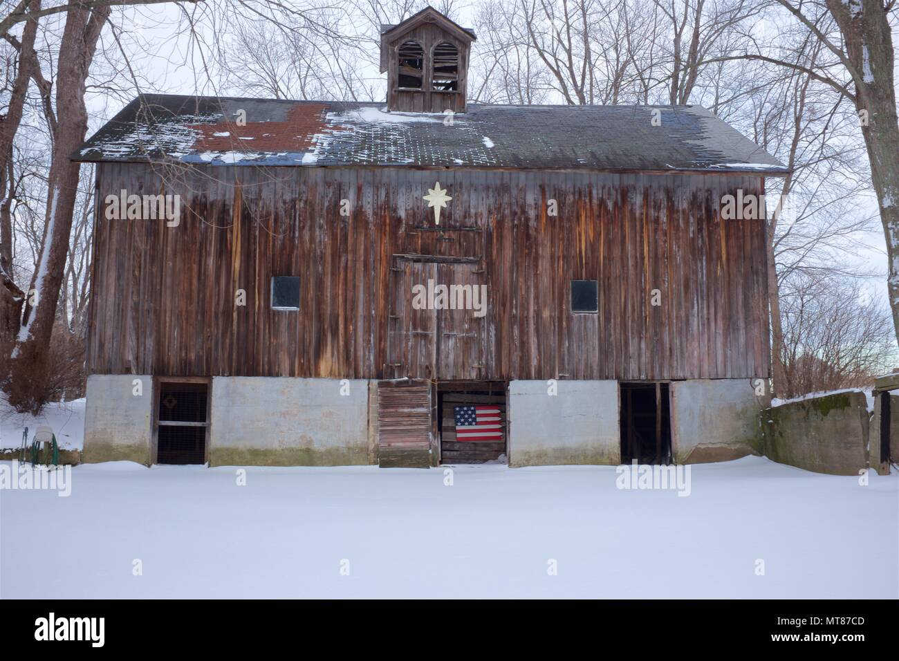 Iconic rural scenes of Midwest USA farm landscapes Stock Photo - Alamy