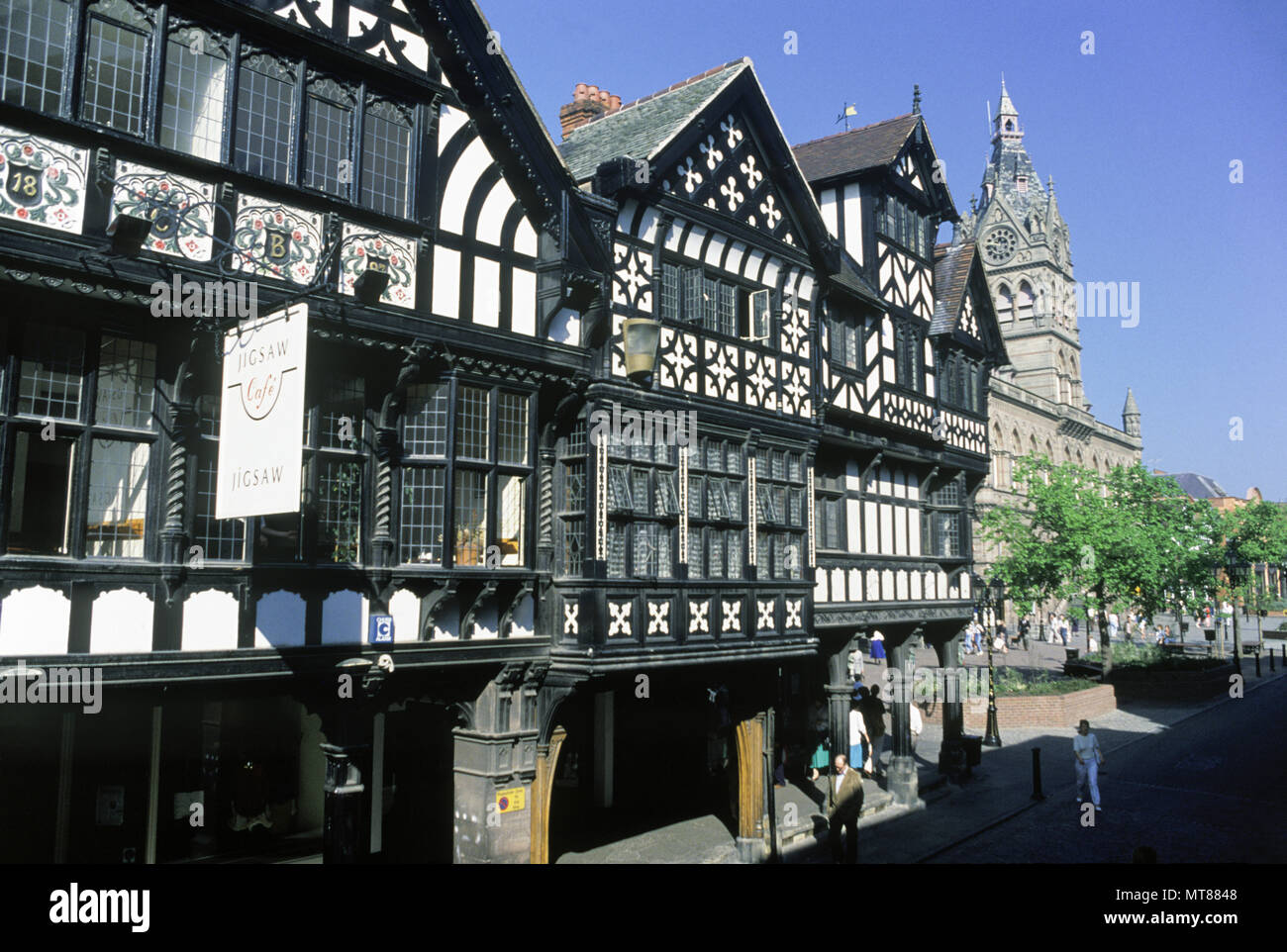 1990 HISTORICAL TUDOR HOUSES NORTHGATE STREET CHESTER CHESHIRE ENGLAND ...