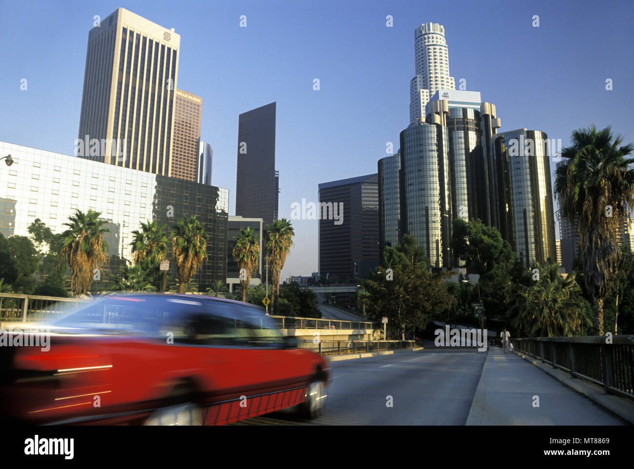 1980s downtown los angeles hi-res stock photography and images - Alamy