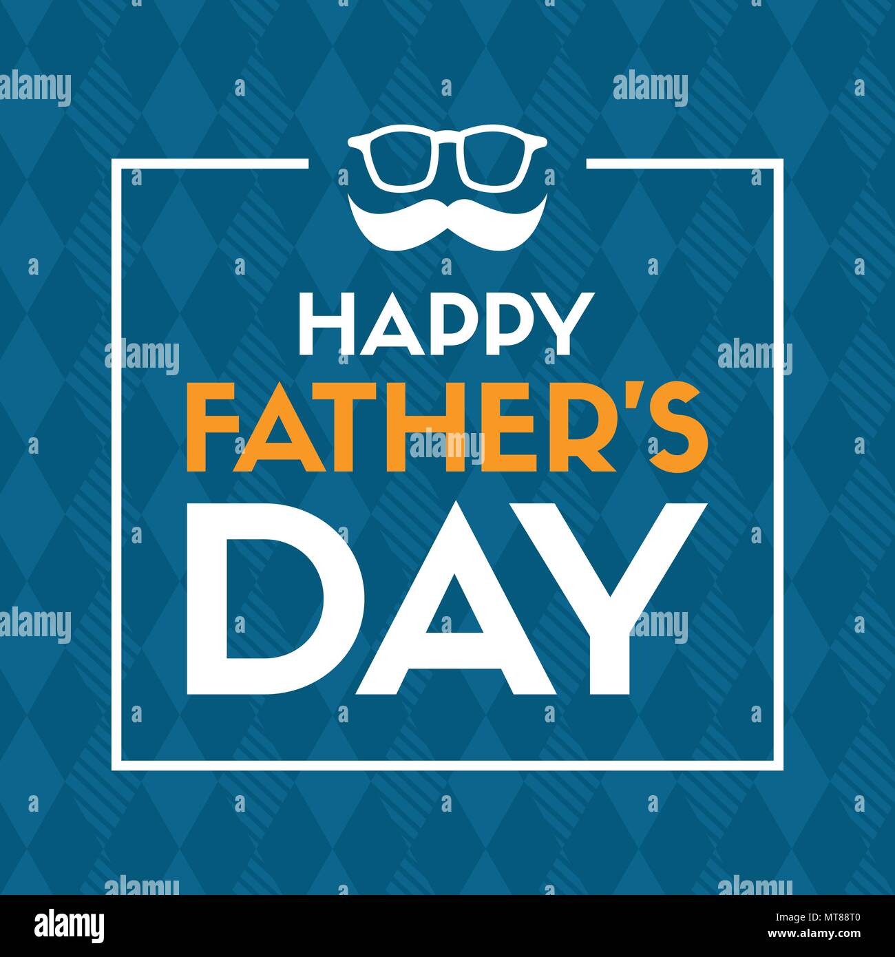 Father day greeting card background blue Stock Vector Image & Art - Alamy