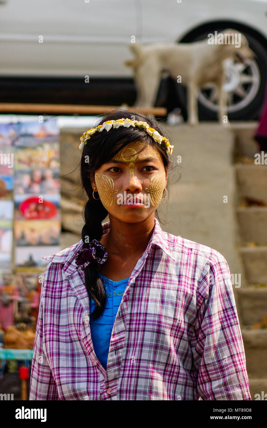 Myanmar woman bagan myanmar women burma village myanmar village hi-res ...
