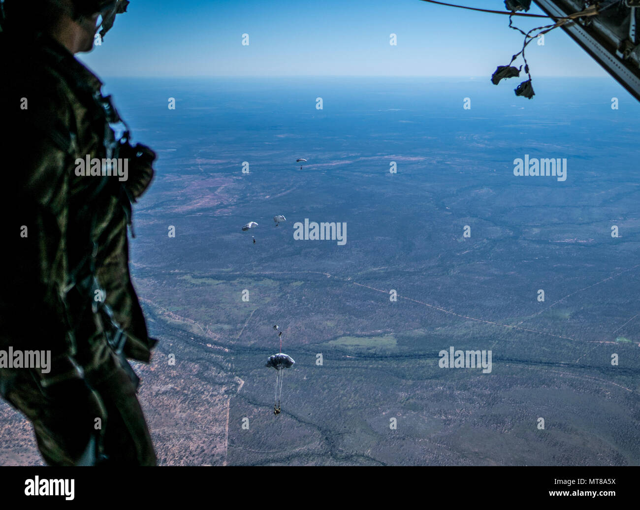 A U.S. Air Force 17th Special Operations Squadron MC-130J Commando II ...