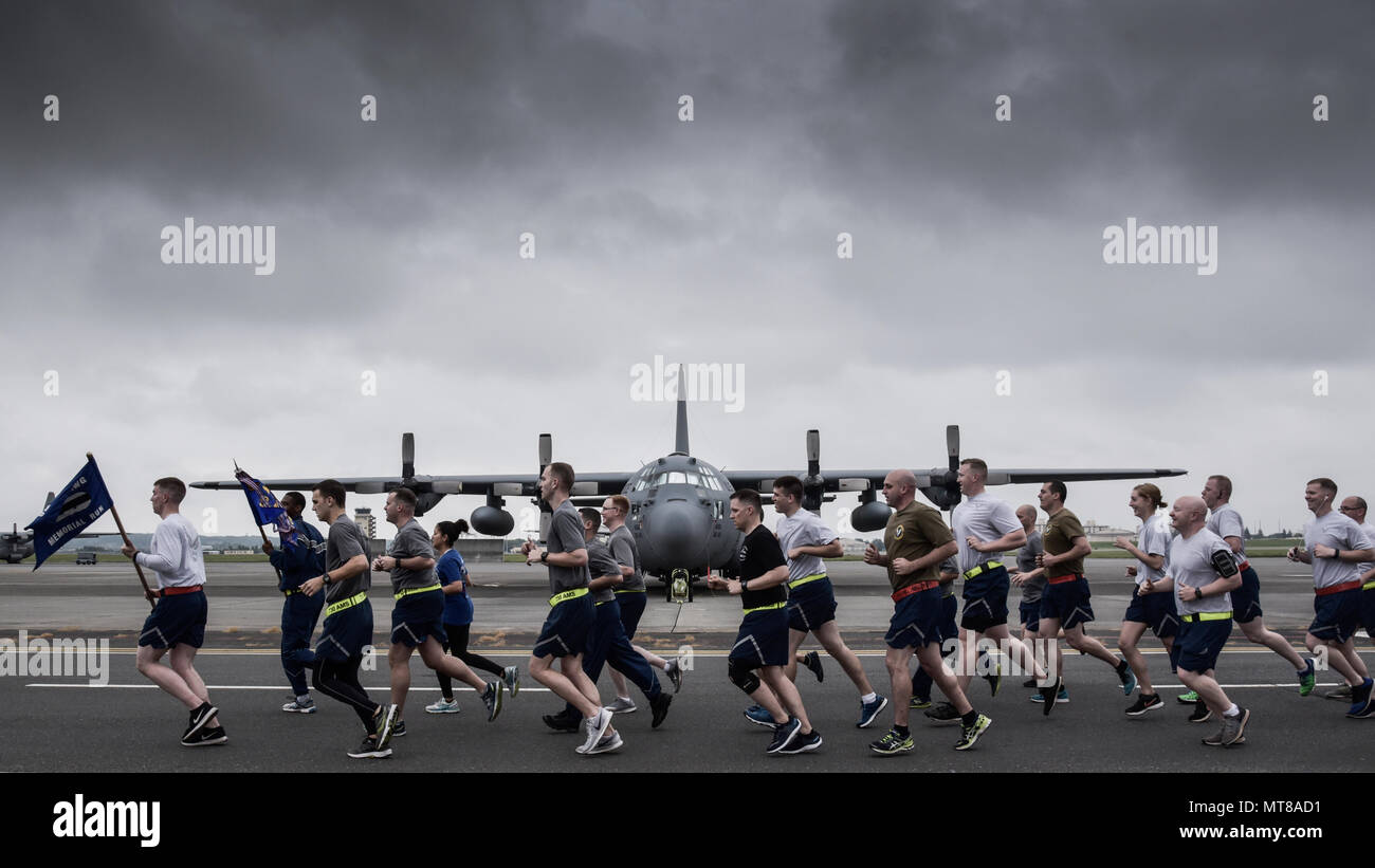 Members from the 730th Air Mobility Squadron, 515th Air Mobility ...