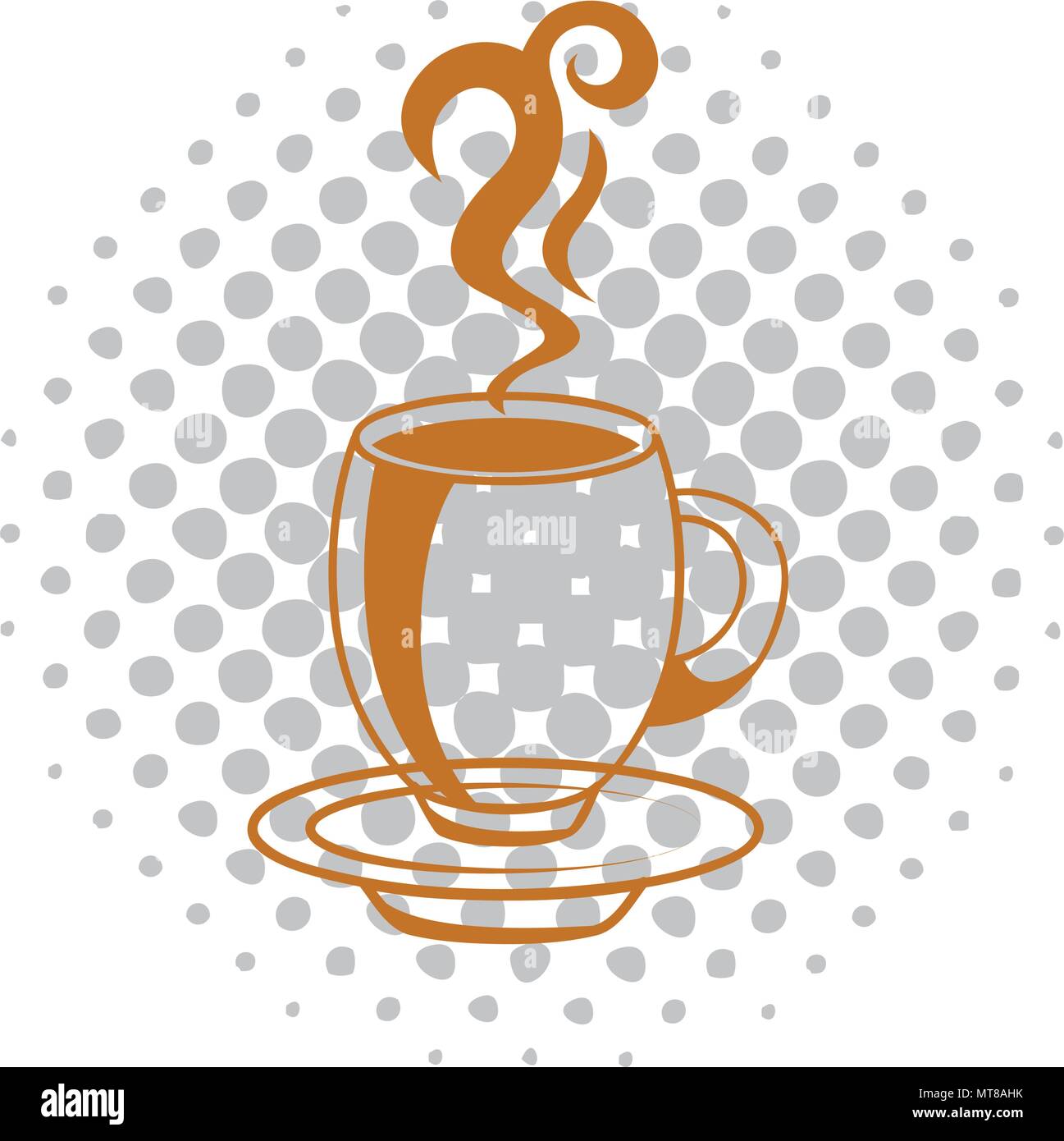 coffee cup retro style icon Stock Vector Image & Art - Alamy