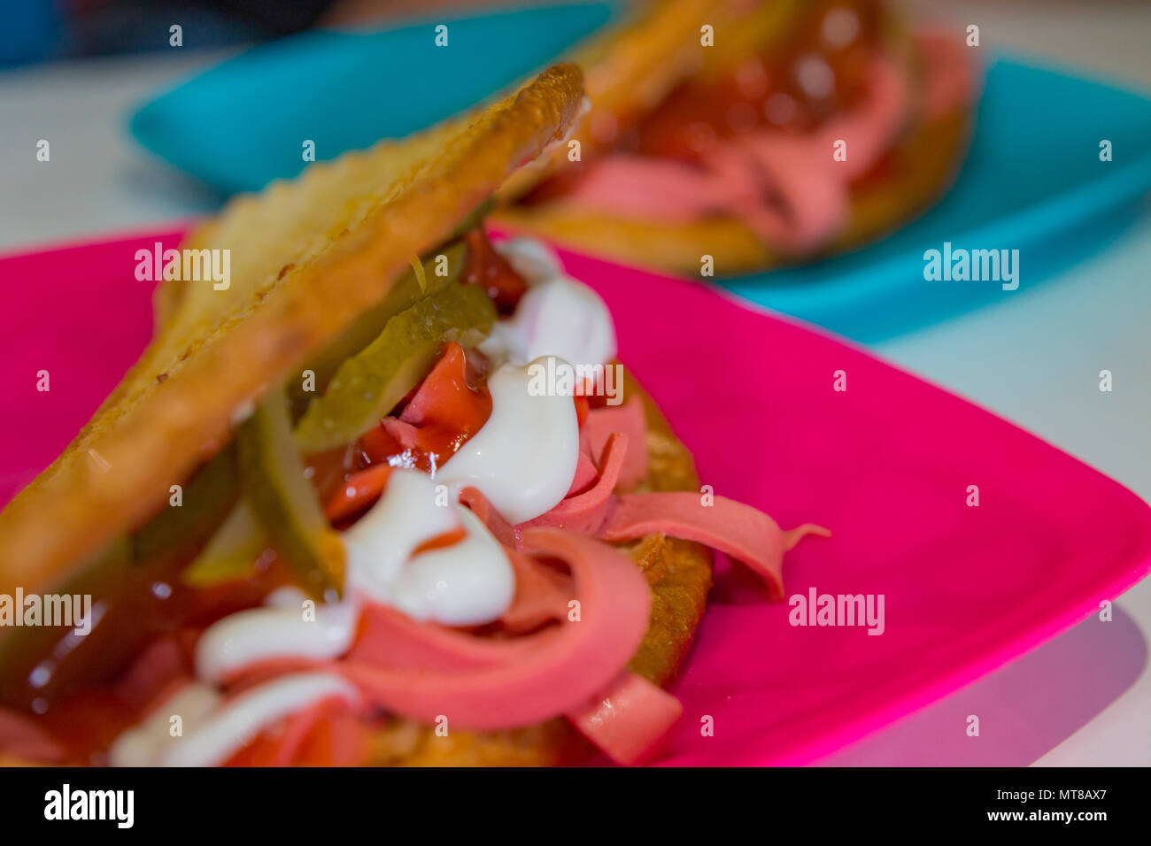 The most famous toast of Turkey; Ayvalik Toast Stock Photo - Alamy