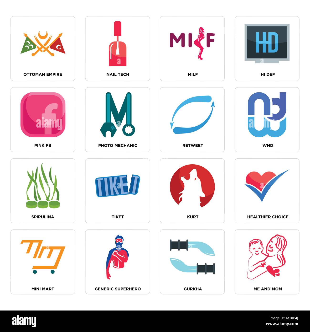 Healthier choice icon vector vectors hi-res stock photography and ...