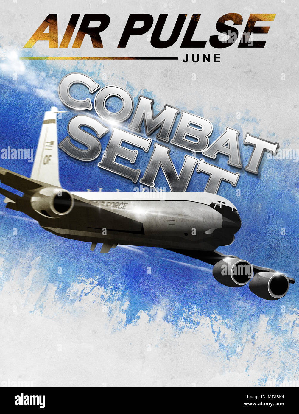 A graphic illustration designed for the cover of the June 2017 Air ...